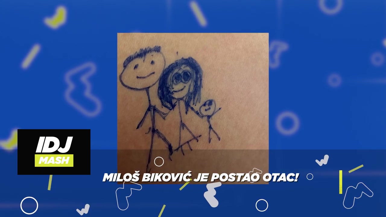 MILOS BIKOVIC JE POSTAO OTAC: OTKRIVENO KOG JE POLA BEBA! | IDJMASH ...