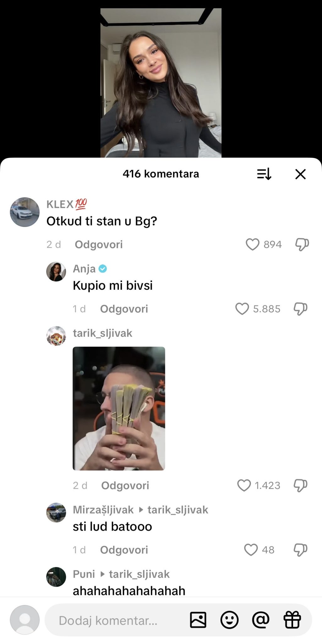 Anja novim komentarom otkrila da je dobila stan od Bake?! IDJ TV